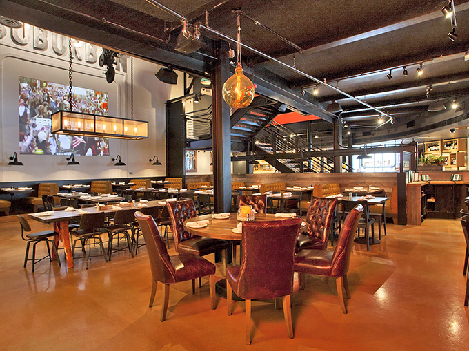 The dining room manages that rare feat of feeling both spacious and intimate, with lighting that flatters both the food and your complexion.