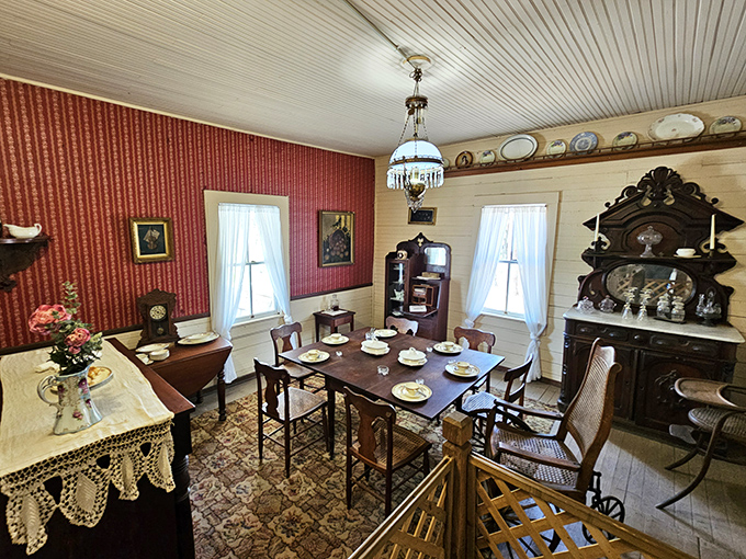 The formal dining room where "setting the table" was an art form and dinner conversation wasn't interrupted by notification pings.