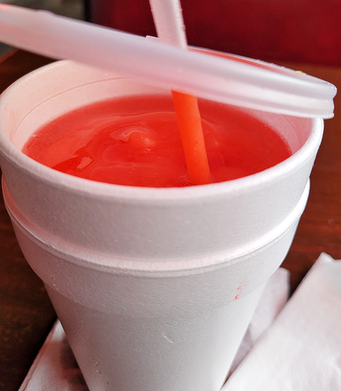 Nothing washes down a cheesesteak quite like a cold, sweet drink. The straw is just a suggestion—gulping is perfectly acceptable here.