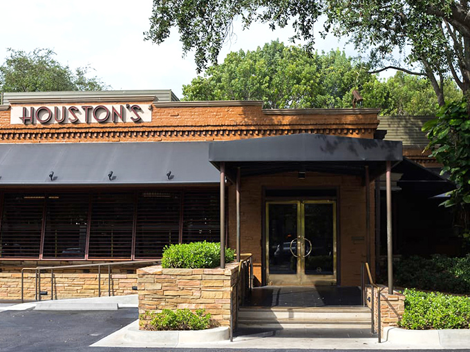 The entrance beckons like an old friend's home, if your friend happened to make the best ribs in three counties.