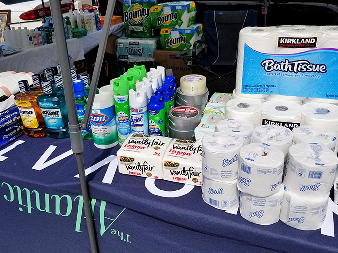 Household essentials meet bargain basement prices, proving practical shopping can still feel like winning the lottery.