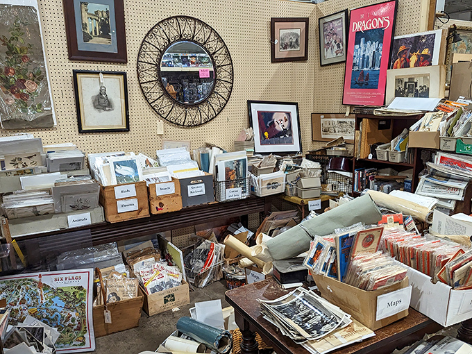 Every picture tells a story, but this booth tells hundreds&mdash;from vintage maps to forgotten movie posters, each frame a window to another time.