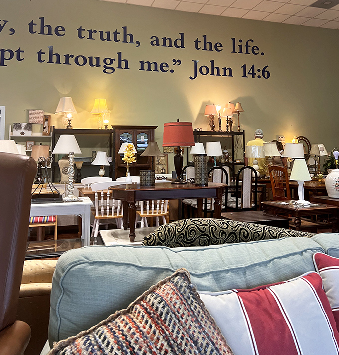 Biblical inspiration meets practical decoration. The perfect lamp for your reading nook might be hiding among these treasures.