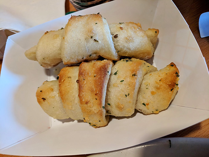 Garlic knots that look like they've been working out&mdash;plump, golden, and ready to be the unsung heroes of your meal.