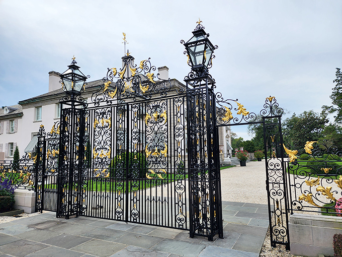 These gates don't just say "welcome"&mdash;they announce "you're about to see something spectacular" with all the subtlety of a Broadway musical's opening number.