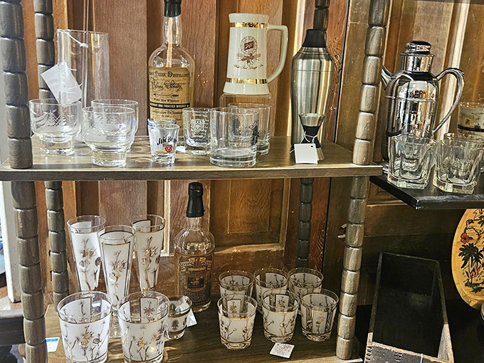 Bar carts everywhere are crying out for these vintage glasses &ndash; each one with stories of cocktail parties and holiday toasts.