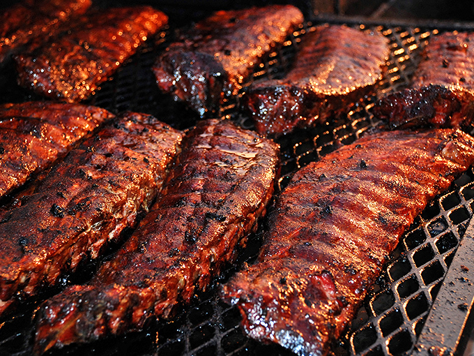 The moment of transformation&mdash;when pork ribs meet smoke and fire in a dance as old as time, creating the magic that keeps Memphis on the culinary map.