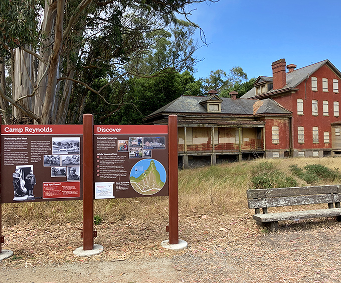 Camp Reynolds' historic buildings transport visitors back to Civil War days &ndash; history you can touch without setting off museum alarms.