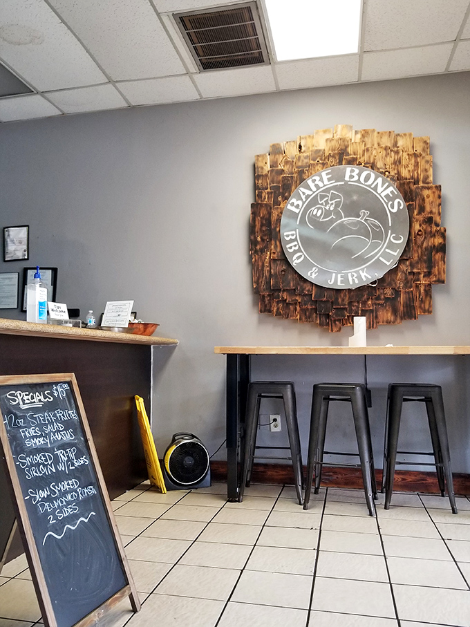 That distinctive logo tells you everything: this place is serious about meat but doesn't take itself too seriously.