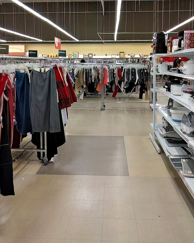 Wide aisles and bright lighting make treasure hunting comfortable. The thrill isn't just in what you find, but in the journey through this organized chaos.