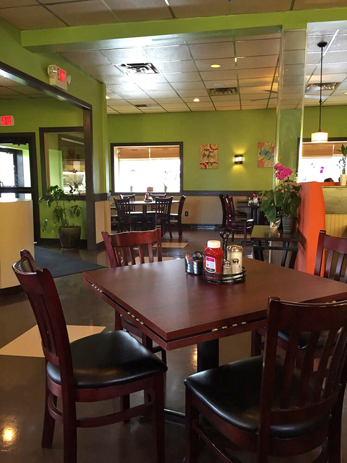 A dining room that whispers "stay awhile" with just enough polish to feel special but comfortable enough for your Saturday morning bedhead.