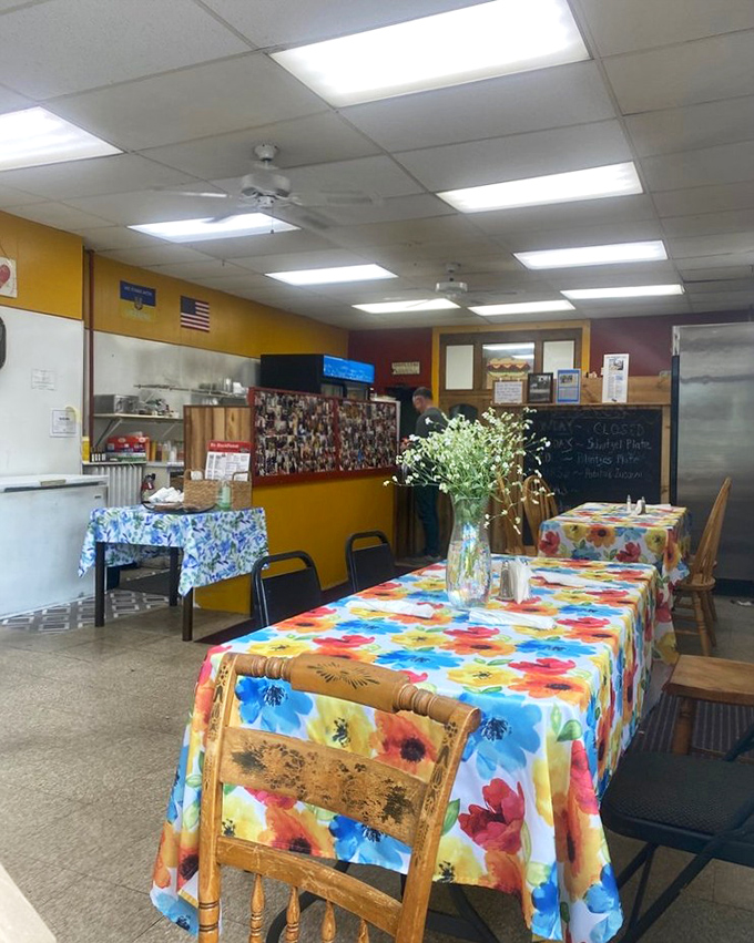 The dining room feels like being invited to someone's home&mdash;if that someone happened to be an extraordinary cook with a penchant for cheerful tablecloths and warm hospitality.