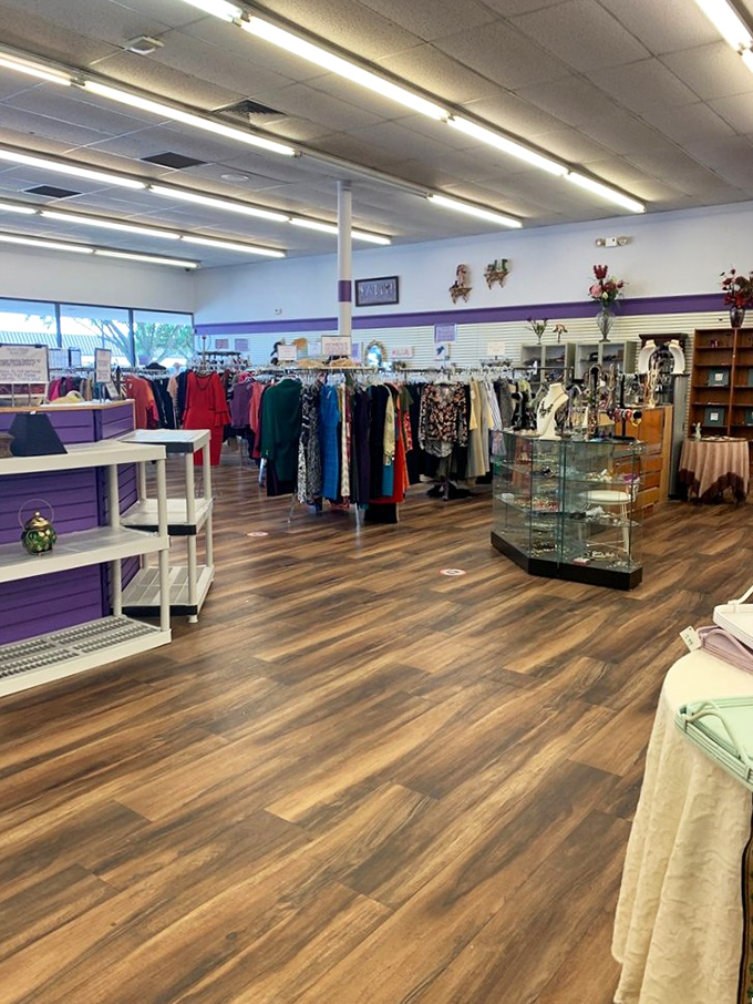 The boutique-like layout makes treasure hunting civilized. No digging through bins&mdash;just well-organized racks that respect both the merchandise and your time.