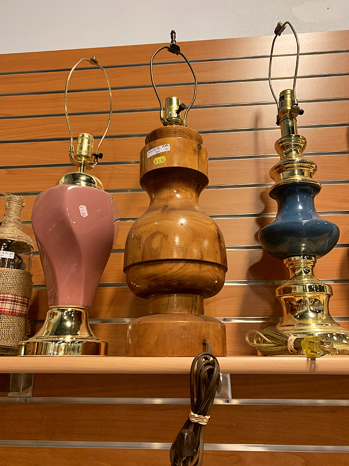 Vintage lamps with personality to spare &ndash; because nothing says "I have interesting taste" like lighting fixtures that outlived their original owners.