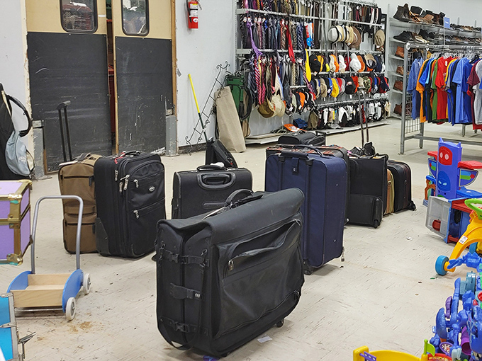 Luggage that's traveled more miles than a flight attendant, ready for one more adventure with you.