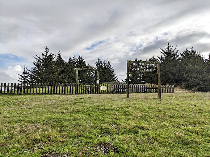 The Yontocket Memorial Cemetery stands as a solemn reminder of the area's deep indigenous heritage and continuing cultural significance.