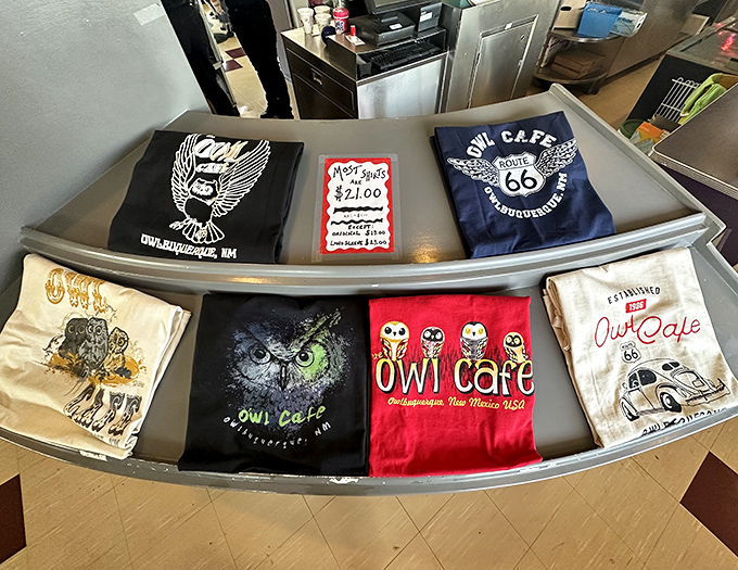 Owl-themed merchandise that lets you take home the magic, because sometimes a t-shirt is the best souvenir.