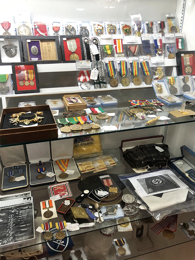 History's weight in metal &ndash; these military medals and insignia represent personal stories of service from conflicts across generations.