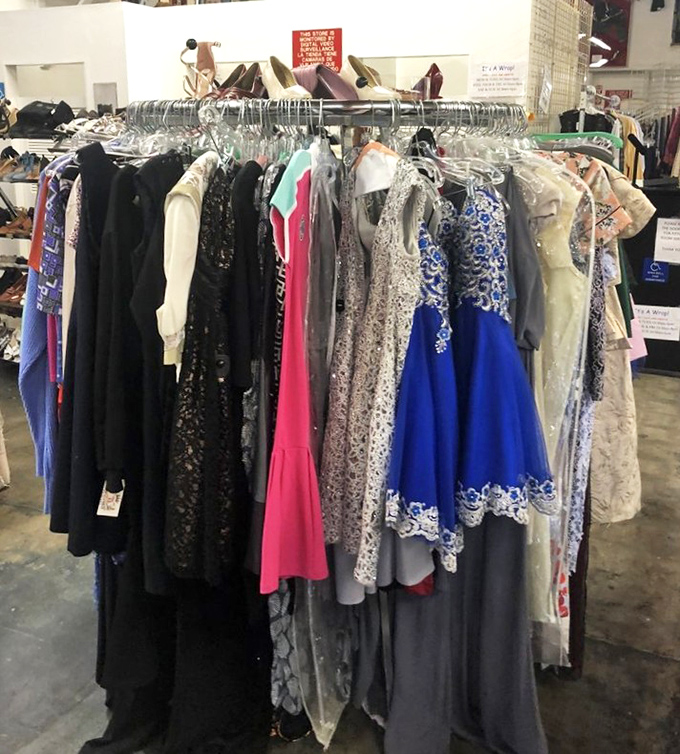 Formal wear that's seen more drama than a soap opera marathon &ndash; now ready for your red carpet moment.