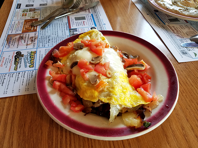 Behold the Midwest omelet &ndash; where generous fillings and melted cheese create the breakfast equivalent of a warm hug on a cold morning.