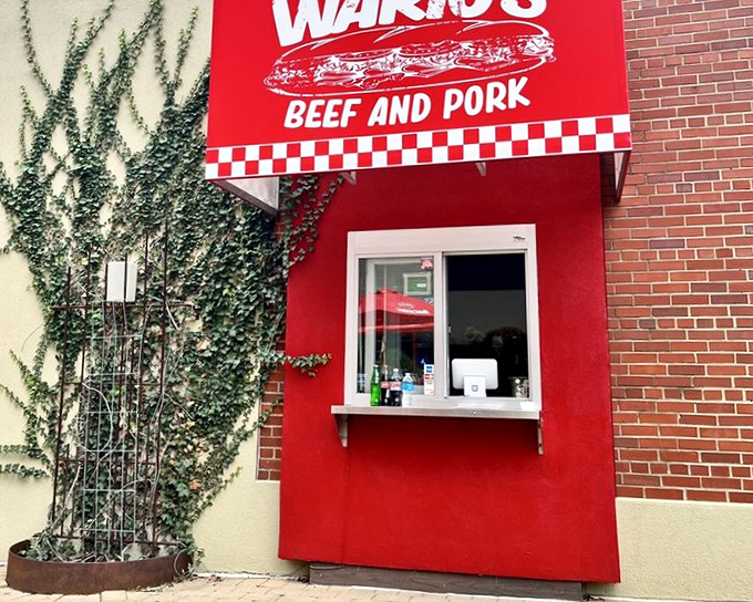 The order window, framed by climbing ivy, feels like something from a storybook&mdash;if that storybook was about finding sandwich nirvana.