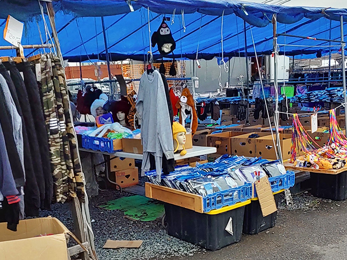 Outdoor vendors brave the elements to bring you treasures under Pennsylvania's ever-changing sky.