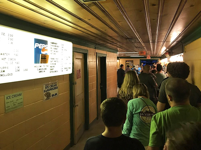 The intermission rush&mdash;a time-honored tradition where strangers become comrades in the shared quest for nachos and bathroom breaks.