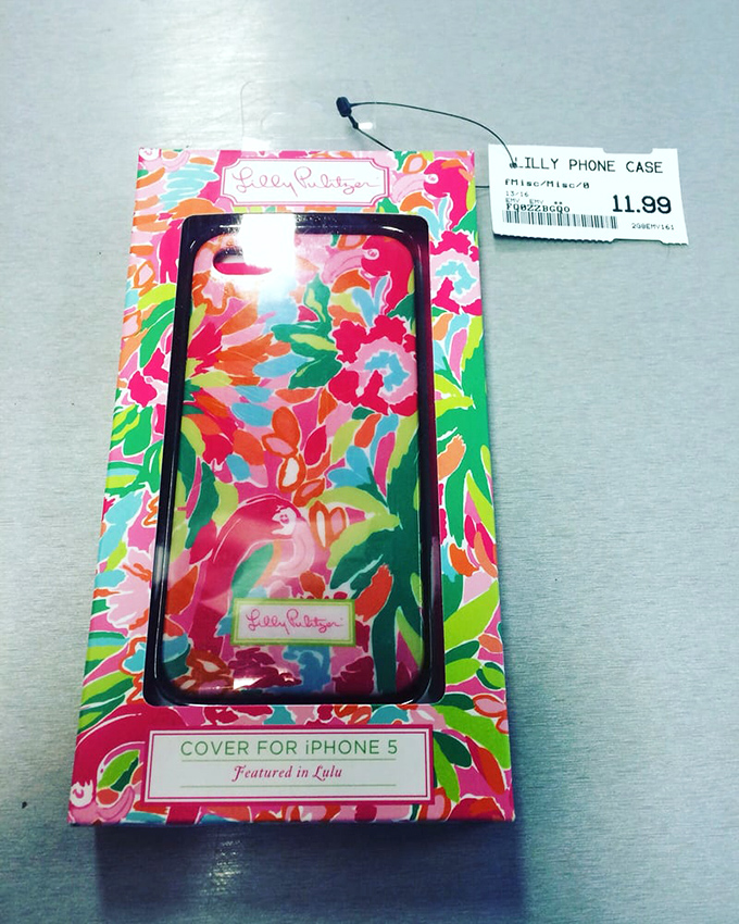 Even phone accessories get a second act. This Lilly Pulitzer case brings Palm Beach vibes to Raleigh at a price that won't cause screen cracks.