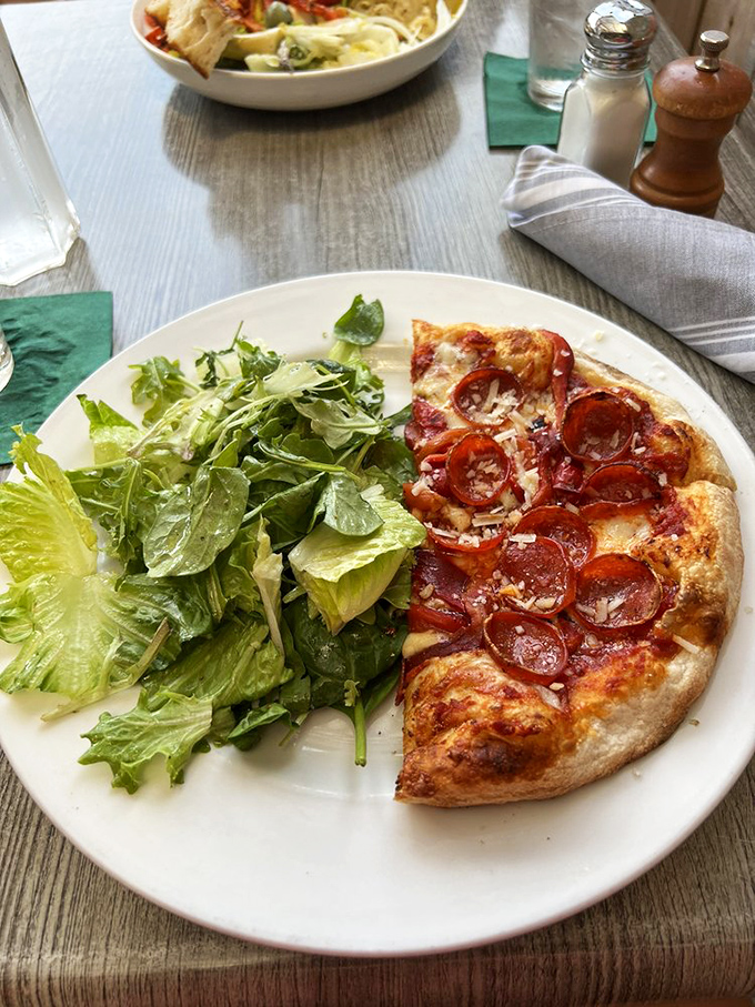 When pizza meets salad, beautiful friendships are born and dietary guilt magically disappears into thin air.