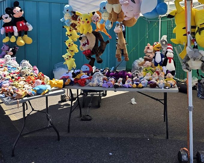 The island of misfit plushies! From Mickey to Pikachu, these stuffed companions wait patiently for their forever homes&mdash;no adoption papers required.