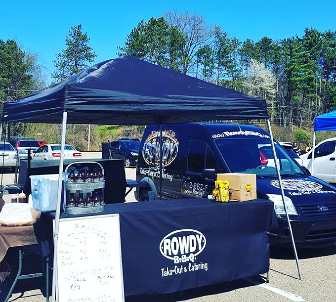 When Rowdy BBQ goes mobile, the crowds follow &ndash; proof that great BBQ creates its own gravitational pull wherever it lands.