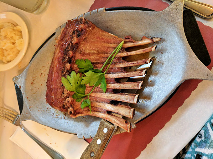 This rack of lamb represents fine dining without the pretentious attitude, perfectly prepared for discerning palates everywhere.
