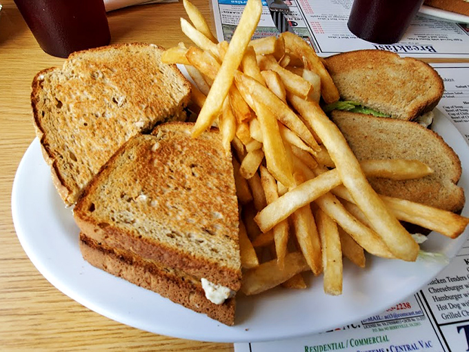 The sandwich isn't deconstructed, reimagined, or fusion-inspired&mdash;it's just really good, with fries that clearly didn't come from a freezer bag.
