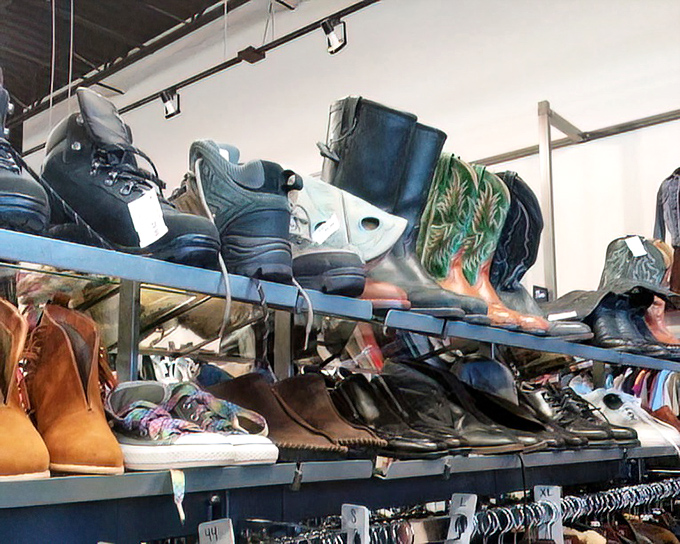 A footwear selection that ranges from practical hiking boots to "I have a gala tonight" options. Shoe heaven exists in Boise.