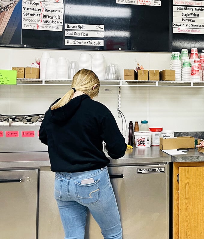 Behind every great ice cream is someone crafting it with care. The backstage pass to dairy perfection.