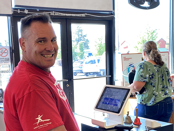 The checkout experience &ndash; where friendly staff turn your treasure hunt findings into take-home victories.