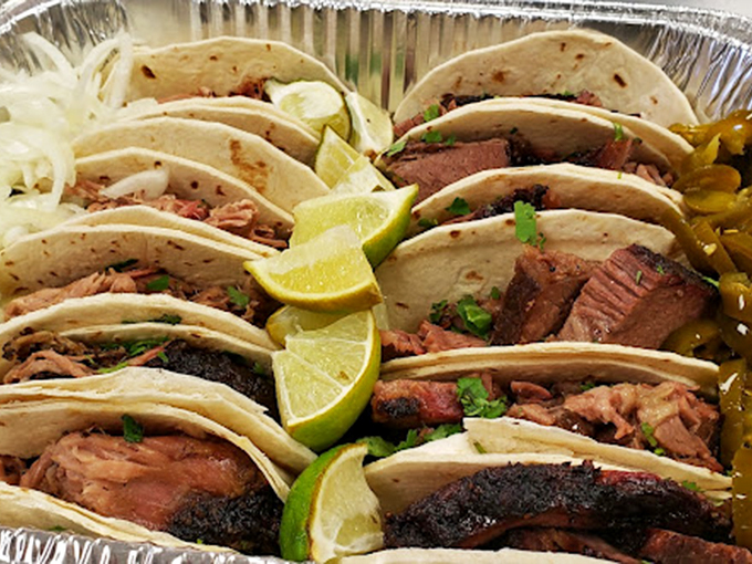 Barbecue tacos: when two perfect food groups collide to create something that makes you question why you'd eat anything else ever again.