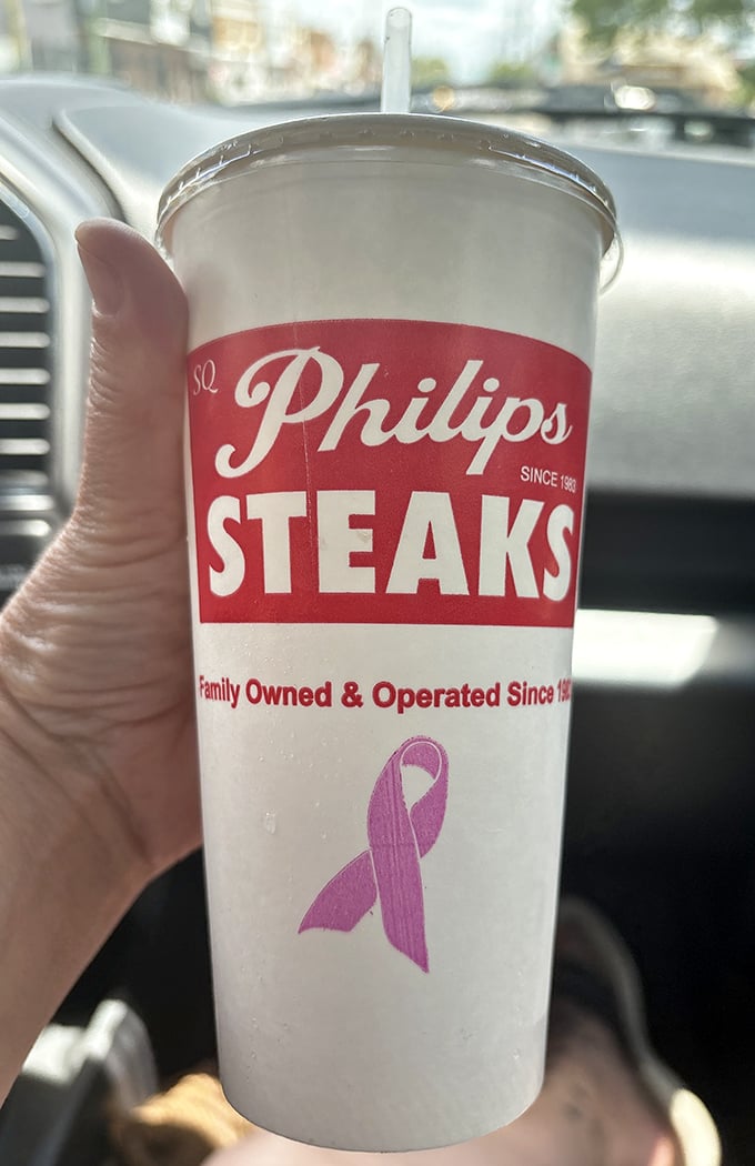 Even the cups here are iconic&mdash;the kind of souvenir that stays in your car's cupholder long after the drink is gone.