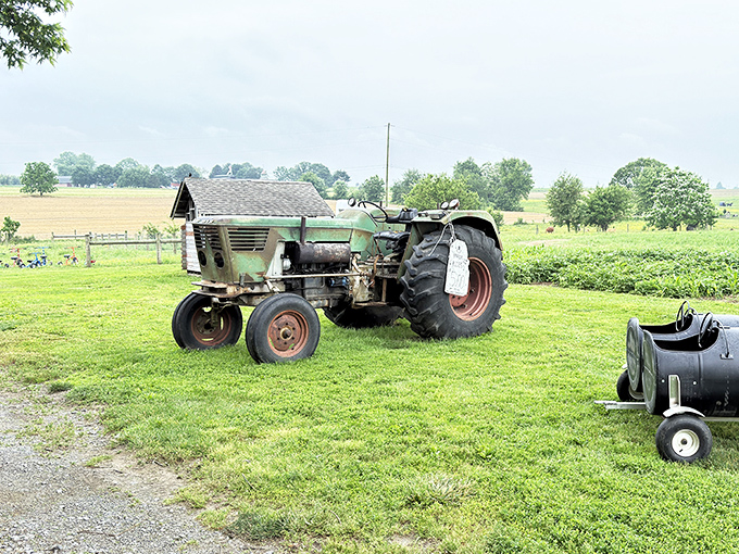 This vintage tractor has stories to tell about decades of harvests before GPS-guided equipment took over farming.