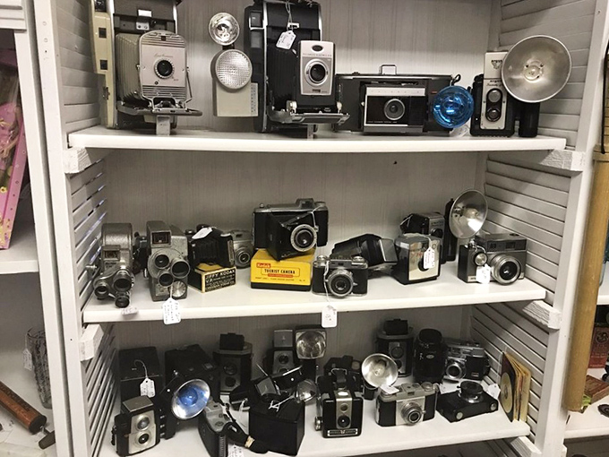 A photographer's time capsule &ndash; these vintage cameras once captured family vacations and first days of school long before selfies were even a concept.