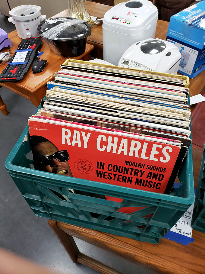 Vinyl treasures await true music lovers. That Ray Charles album isn't just a record&mdash;it's a time machine selling for less than a streaming subscription.
