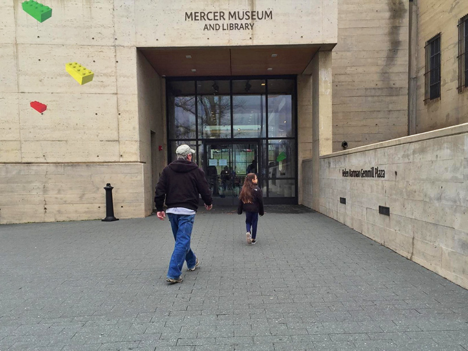 The modern entrance belies the historical wonderland within&mdash;like finding a portal to the past behind what looks like a contemporary art museum. 