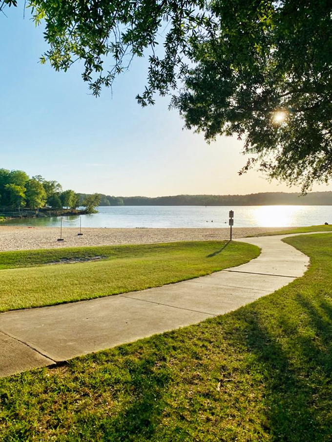 Sunset walks along these paths create the kind of memories that improve with age and retelling.