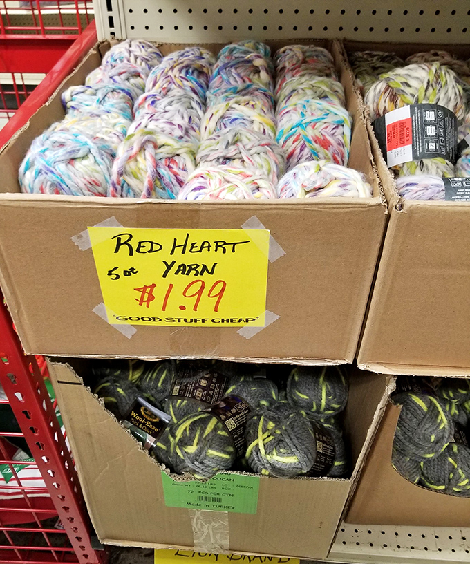 Crafters, rejoice! Red Heart yarn for $1.99 is the kind of deal that makes knitting enthusiasts drop their needles in excitement.