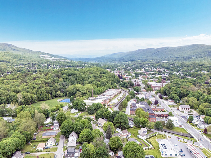 Adams stretches through the valley like a comfortable old sweater, familiar and perfectly suited for retirement. 