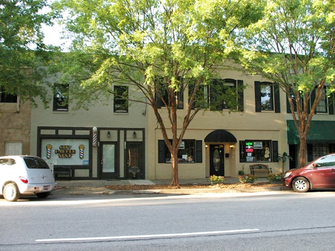 Aiken's historic buildings maintain their dignity without demanding your entire Social Security check. The classic architecture speaks of timeless value.