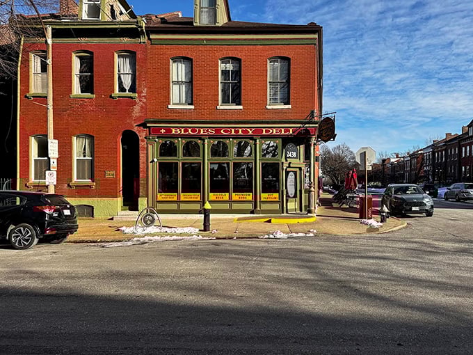 Historic brick and timeless appeal create the perfect backdrop for sandwiches that honor St. Louis tradition.