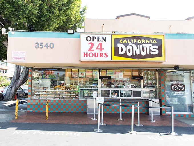 That "Open 24 Hours" sign is music to the ears of night owls and early birds alike.