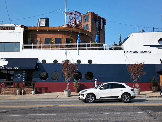 When your restaurant looks like a ship, you better deliver ocean-worthy seafood inside.