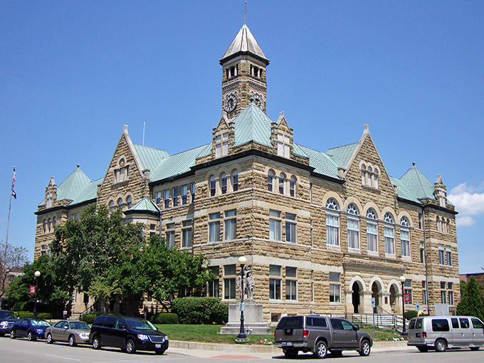 Charleston's courthouse stands majestically, reminding everyone that some things are built to last through centuries.